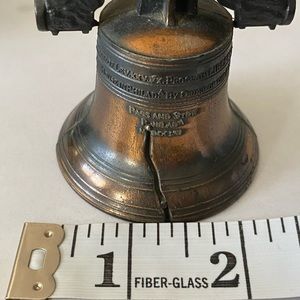 Other | Vintage Brass Liberty Bell Souvenir Replica Miniature | Poshmark